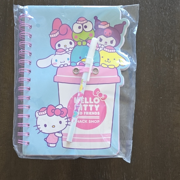 Hello Kitty | Accessories | Hello Kitty Pink And Blue Kids Notebook Set ...